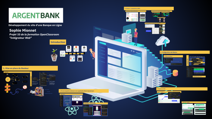 Intégrateur Web - P11 ArgentBank by SOPHIE MIONNET on Prezi