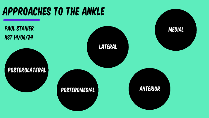 Posterolateral Approach to the Ankle by Paul Stanier on Prezi