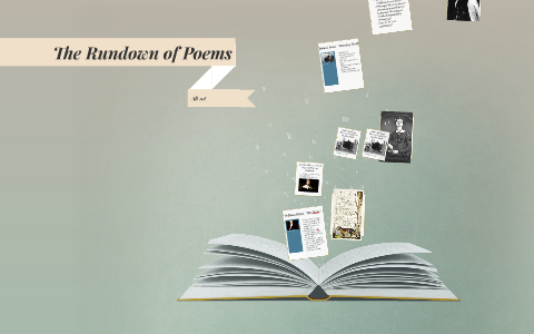The Rundown of Poems by Christopher Vondracek on Prezi