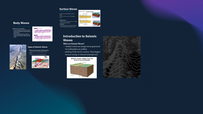 Seismic Waves: Understanding Earthquakes Through Oscillations by sara ...
