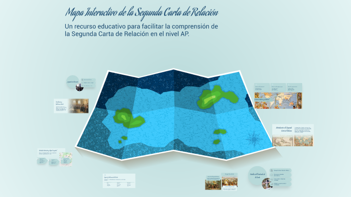 Mapa Interactivo de la Segunda Carta de Relación by Silvia Jankowski on ...