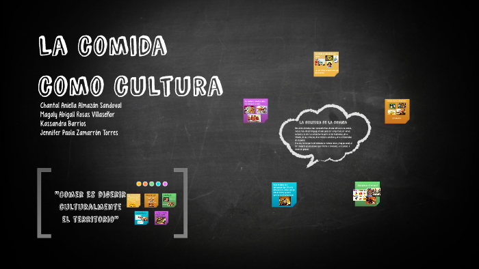 La comida como cultura by Jennifer Zamarron on Prezi