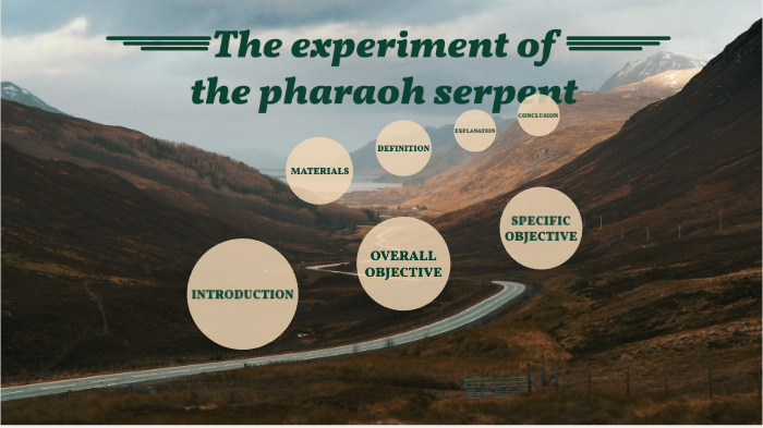 THE EXPERIMENT OF THE PHARAOH SERPENT by Daniela contreras villadiego ...