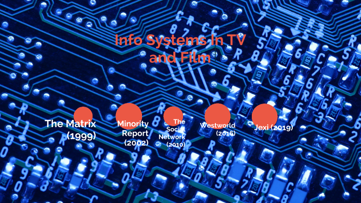 Info Systems in TV and Film by Jacob Goodale