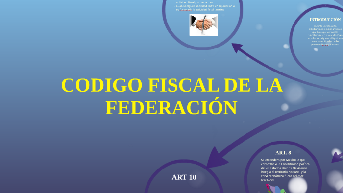 CODIGO FISCAL DE LA FEDERACIÓN by YASSENKY HERNANDEZ on Prezi