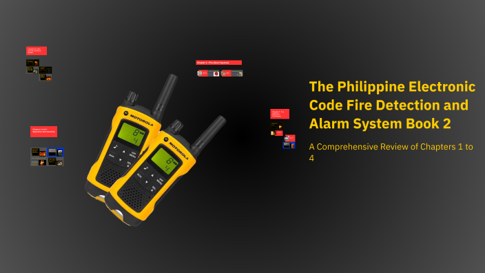 The Philippine Electronic Code Fire Detection and Alarm System Book 2 ...