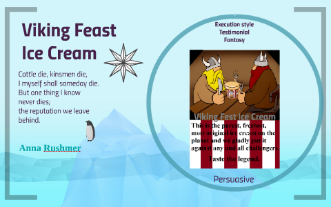 Viking Feast Ice Cream by anna rushmer on Prezi