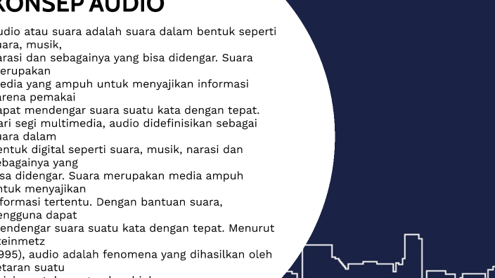 AUDIO DALAM MULTIMEDIA by nur annisa on Prezi