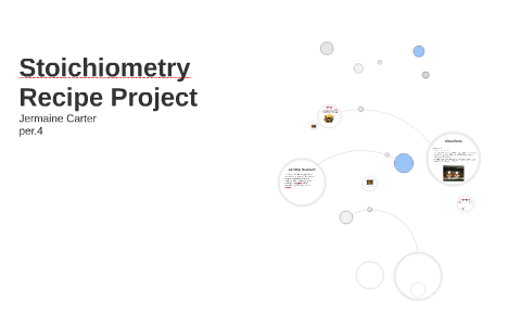 Stoichiometry Recipe Project by Jermaine Carter on Prezi