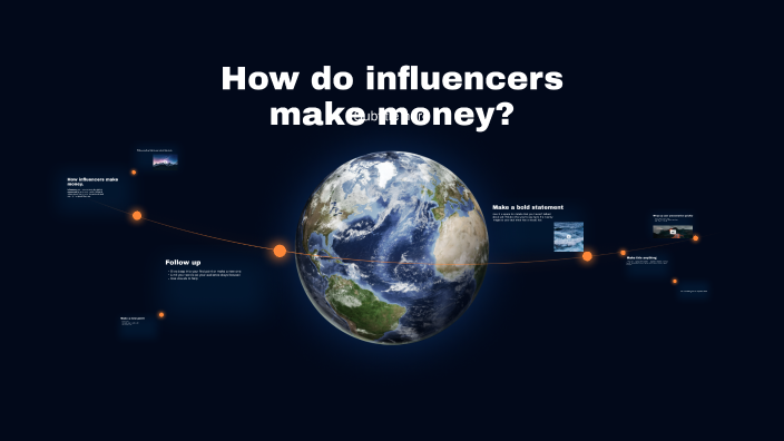 How Do Influencers Make Money By Tech Class On Prezi