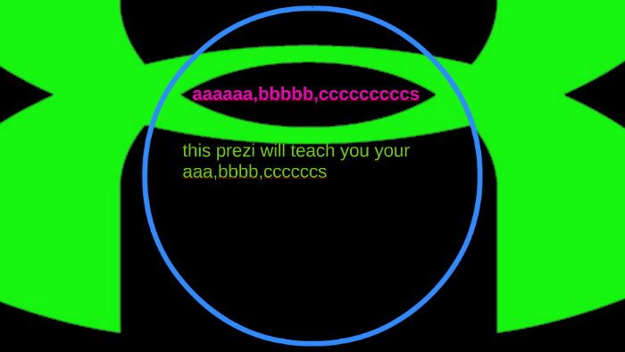 aaaaaa,bbbbb,cccccccccs by Tanner Hance on Prezi