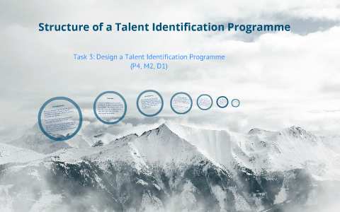 Structure of a Talent Identification Programme by Jonny Wathen on Prezi