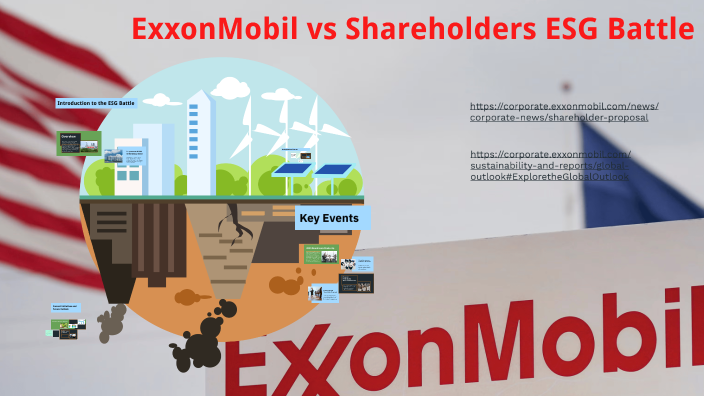 ExxonMobil vs Shareholder ESG Battle by KUSHAL AGRAWAL on Prezi