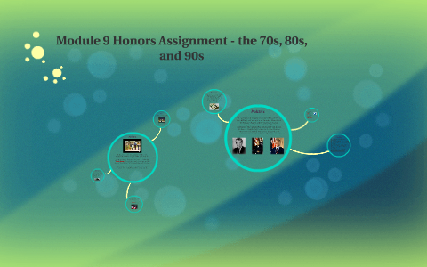 Module 9 Honors Assignment - the 70s, 80s, and 90s by Mikayla Gandy on ...