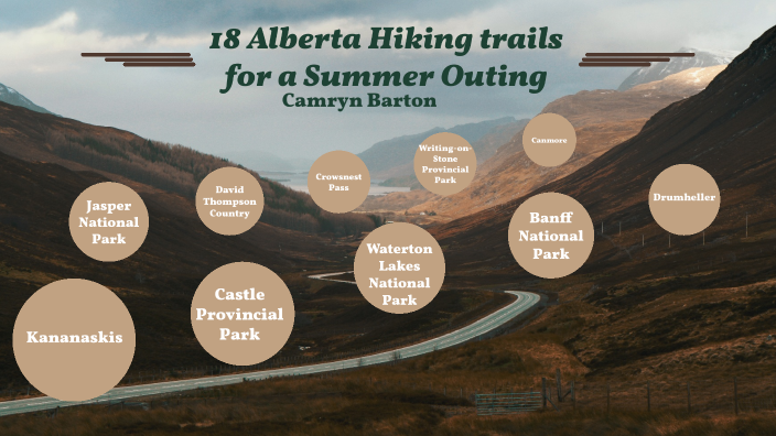 18 Alberta Hiking trails for a Summer Outing by Camryn Barton on Prezi