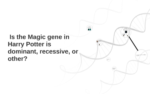 if the Magic gene in Harry Potter is dominant, recessive, o by daeun ...