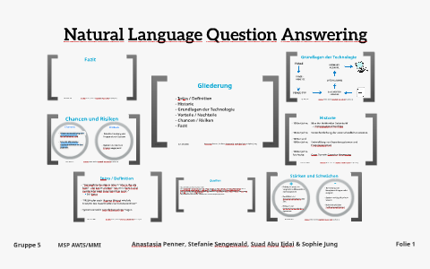 Natural Language Question Answering by Sophie Jung on Prezi