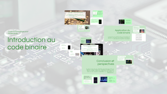 Introduction au code binaire by Jonas Winckler on Prezi