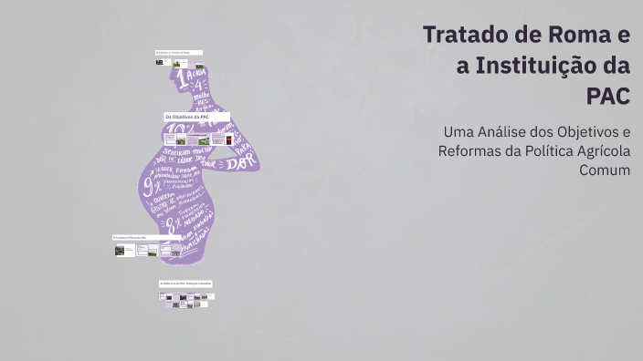 Tratado de Roma e a Instituição da PAC by daniel ribeiro on Prezi