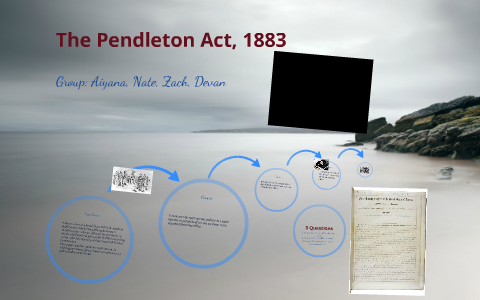 The Pendleton Act, 1883 by Aiyana Storie on Prezi