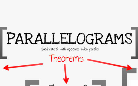 Parallelogram Theorems by Trent Tormoehlen on Prezi