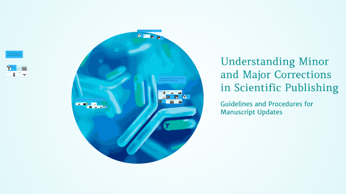 Understanding Minor and Major Corrections in Scientific Publishing by ...