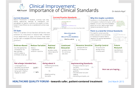 Clinical Improvement: importance of Clinical Standards by Abdulla Niyaf ...