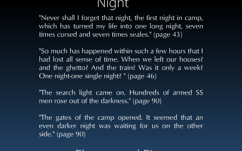 Symbolism in Night by Vivi Apostolova on Prezi