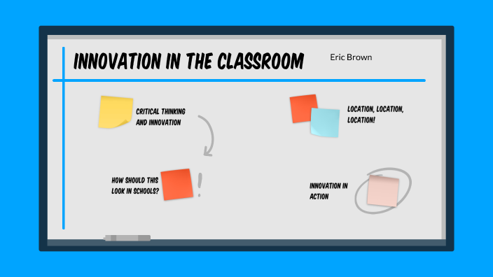 Role of Innovation in the Classroom by Eric Brown on Prezi