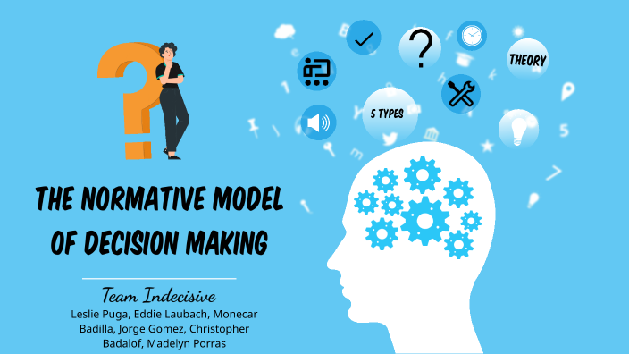 Normative Model of Decision Making by Eddie Laubach on Prezi