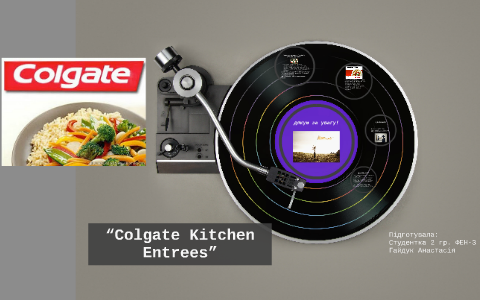 Харчи “Colgate Kitchen Entrees” by Anastasiia Haiduk on Prezi