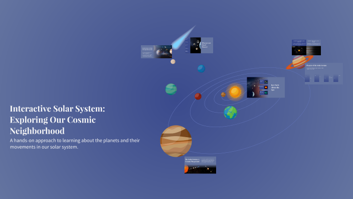 Interactive Solar System: Exploring Our Cosmic Neighborhood by Mekkah ...