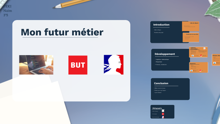 Mon futur métier by Naïm Feki on Prezi