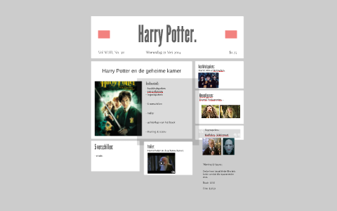 Harry Potter. by Amber Mertens on Prezi