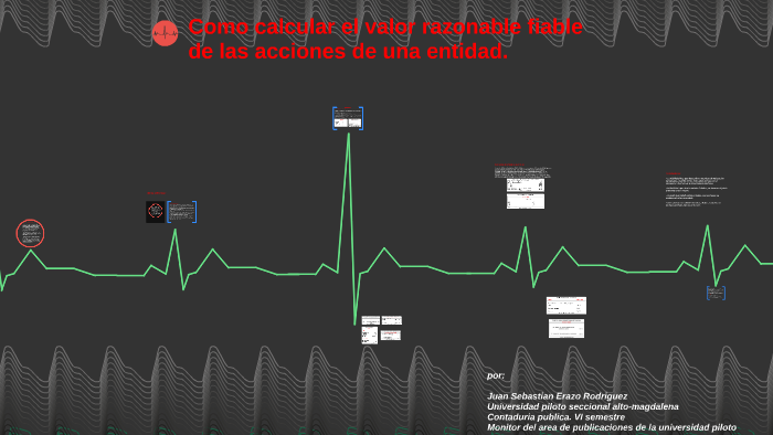 Como calcular el valor razonable fiable de las acciones. by Sebastian ...