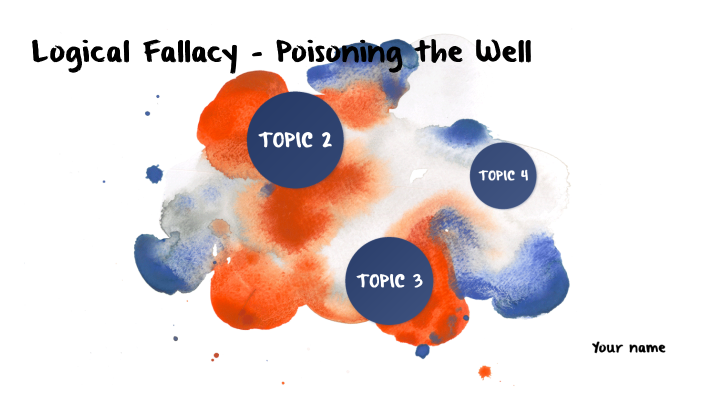Logical Fallacy – Poisoning the Well by Jessica Espejo on Prezi