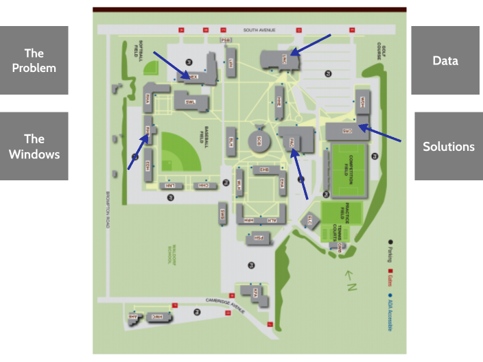 Adelphi Map of Bird Strikes by Margaret Brackey on Prezi