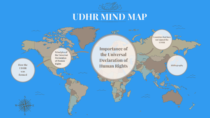 UDHR mind map by wow there on Prezi