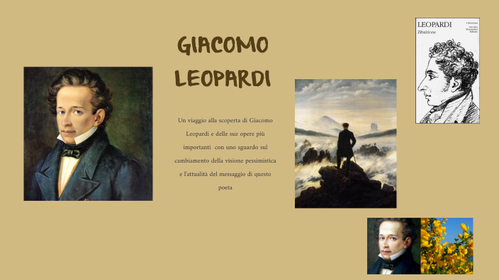 Giacomo Leopardi by francesca pia fucci on Prezi