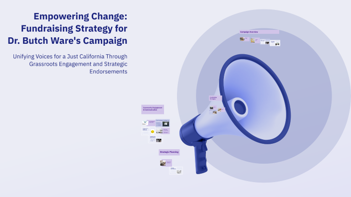 Empowering Change: Fundraising Strategy for Dr. Butch Ware's Campaign ...