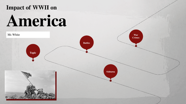 MT5 Describe the Impact WWII had on America by Jessica White on Prezi