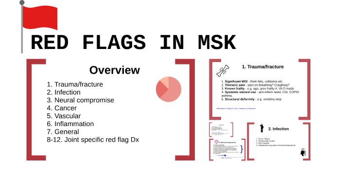 Red Flags in MSK by Joe Hooton on Prezi