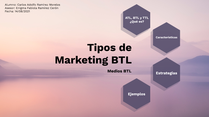 Tipos de Marketing BTL by Adolfo Ramirez on Prezi