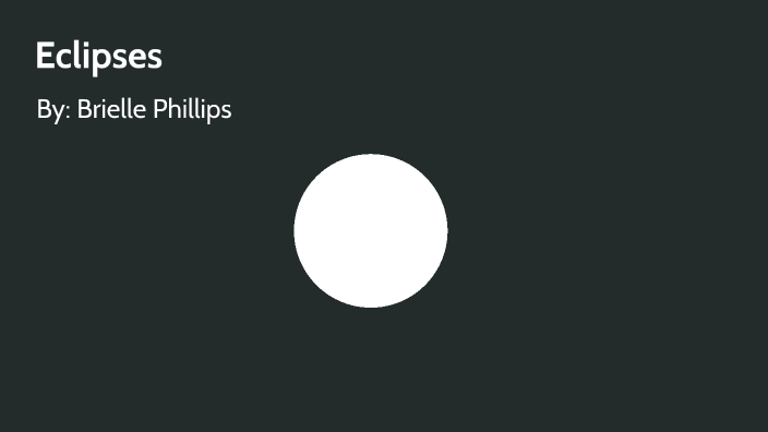 Moon eclipses and differnces between them by Brielle Phillips on Prezi