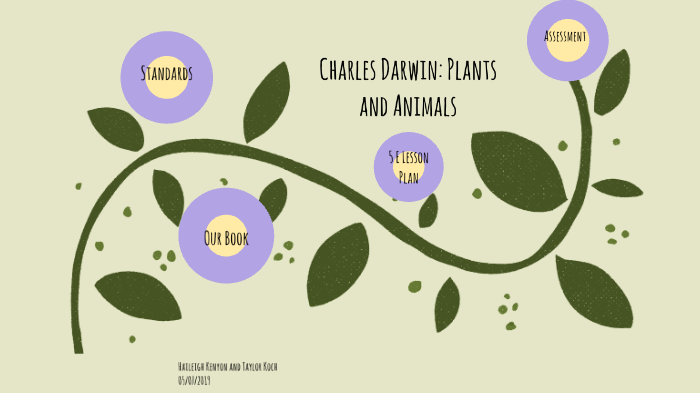 Charles Darwin: Plants and Animals by Taylor Koch on Prezi