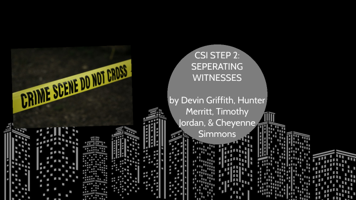 Seperating Witnesses by Cheyenne Middlebrooks on Prezi