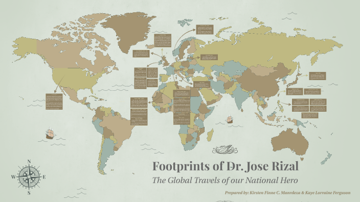 Footprints of Dr. Jose Rizal by Kaye Ferguson on Prezi