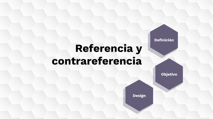 Referencia y contrareferencia by Maria Paula Arango on Prezi