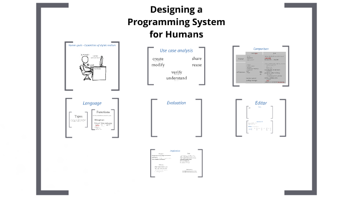 Designing a Programming System for Humans by Dénes Harmath