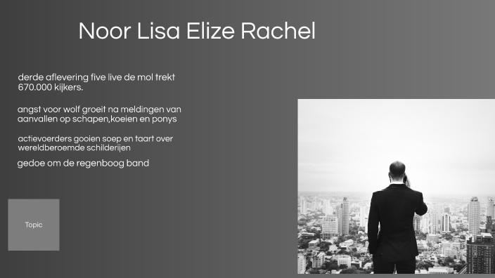 Noor Rachel Lisa Elize by Dimitri van Brecht on Prezi